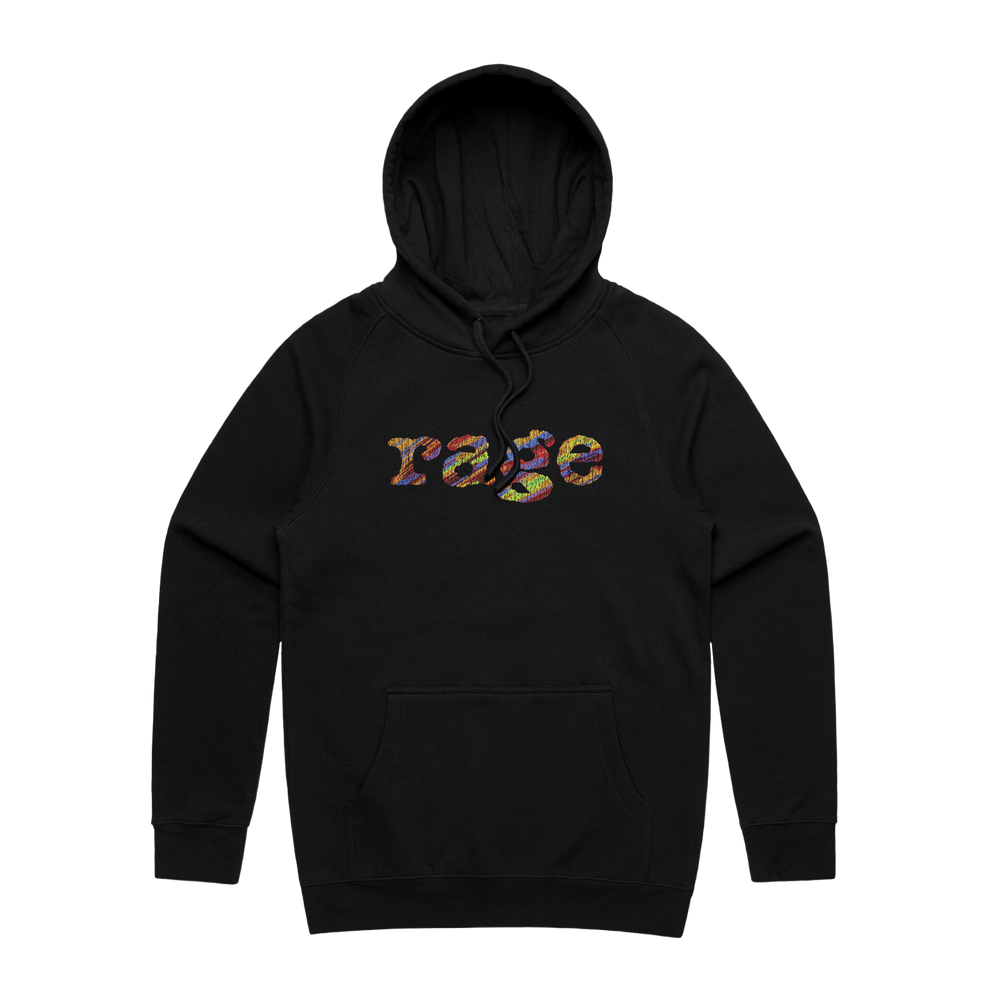 Rage Vintage Logo Hoodie – ABC Merch