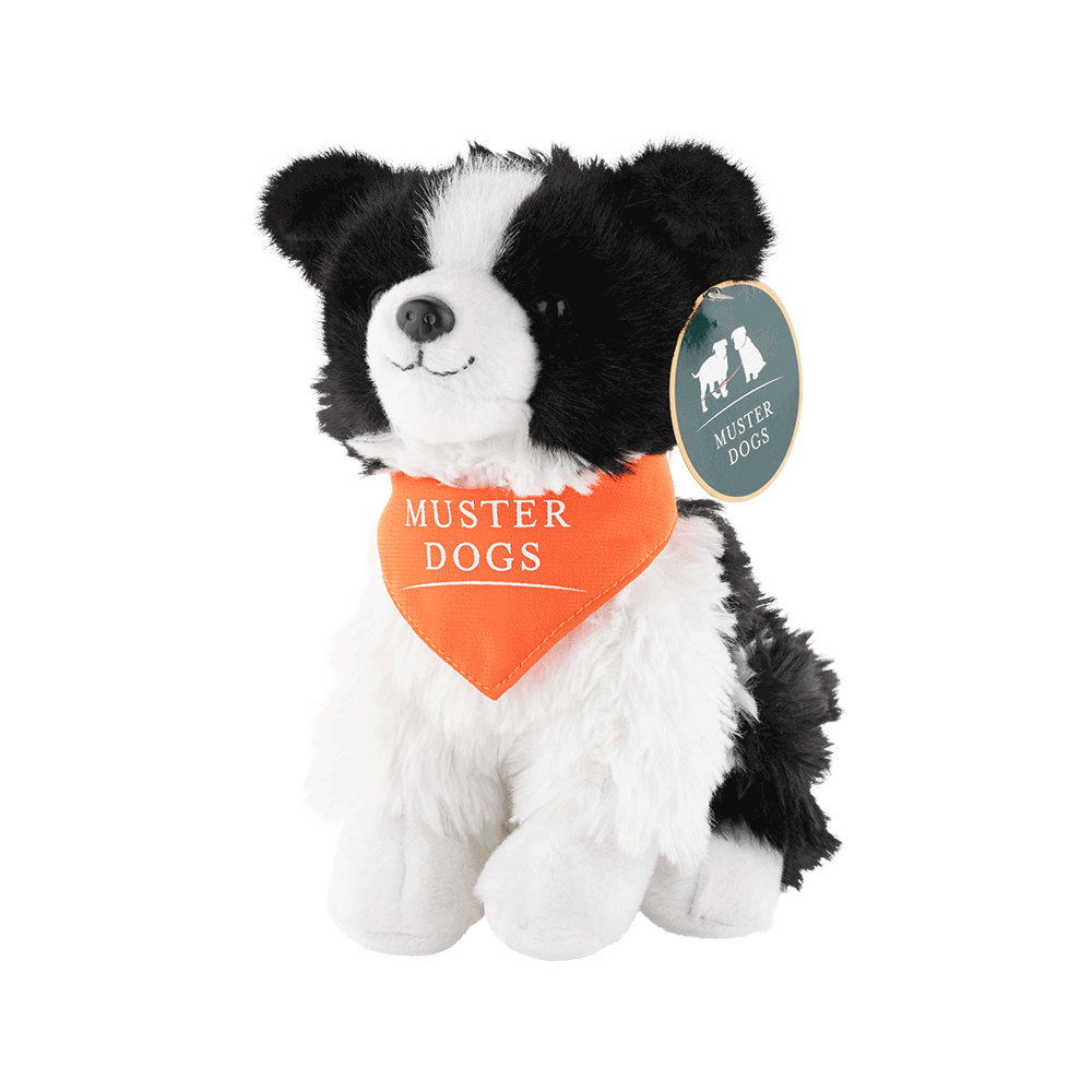 Muster Dogs Border Collie Plush – ABC Merch