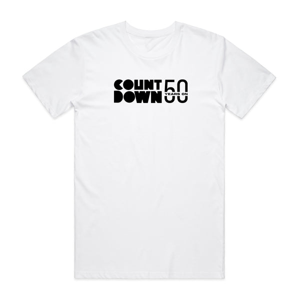 Classic Countdown 50 Years Tee - White – ABC Merch